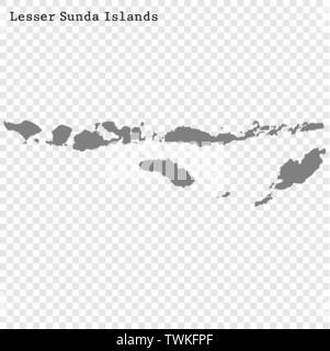 Vector map of Lesser Sunda Islands, Indonesia East Timor Stock Vector ...