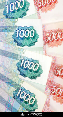 stack of bond 5000 and 1000 Stock Photo - Alamy