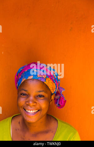 Bemba girl, Bemba people, Zambia, Africa Stock Photo - Alamy