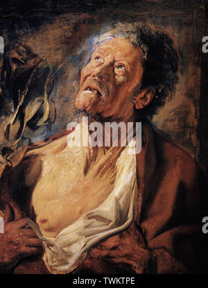 Jacob Jordaens - Job Stock Photo - Alamy