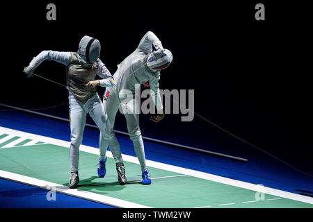 Duesseldorf, Germany. 21st June, 2019. Fencing: European Championship ...