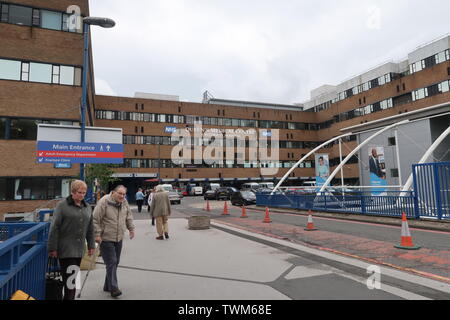 QMC Nottingham, Main Entrance Stock Photo - Alamy
