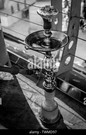 Persian shisha hookah with flavor apple for relax.Apple shisha.Autumn ...