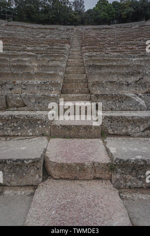 Epidaurus Theater. The theater was designed by Polykleitos the Younger ...