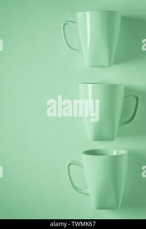 Coffee mug's close up isolated on white background Stock Photo - Alamy