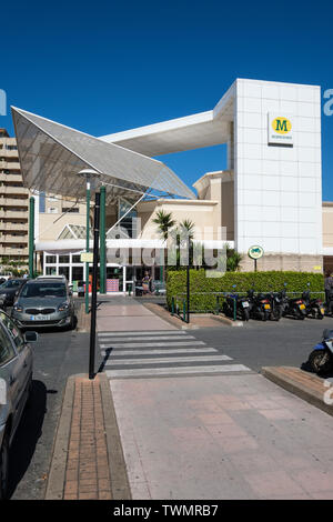 Morrisons supermarket store, with delivery trucks Stock Photo - Alamy
