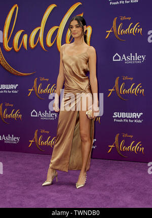 Premiere Of Disney's "Aladdin" Featuring: Laysla De Oliveira Where: Los ...