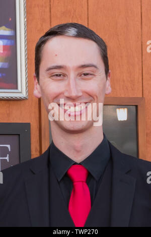 Alexander Ward attending the Annabelle Comes Home Premiere held in Los ...