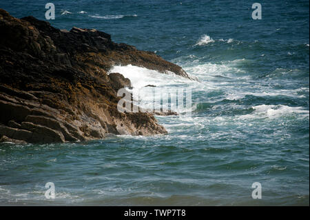 Cornaa Beach, Cornaa northern Isle of Man, British Isles Stock Photo ...
