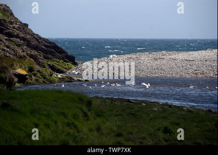 Cornaa River, Cornaa northern Isle of Man, British Isles Stock Photo ...