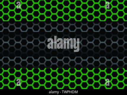 Honeycomb Background. Gray color on matching background. Hexagon mosaic ...