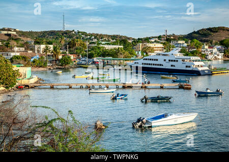 Boats, Isabel Segunda, Vieques, Puerto Rico Stock Photo - Alamy