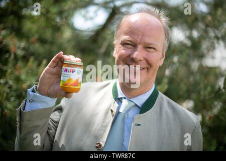 Pfaffenhofen, Germany. 04th June, 2019. Stefan Hipp, Managing Director ...