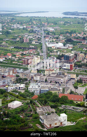 Albania, Lezhe, View from Lezhe Castle Stock Photo: 223066841 - Alamy