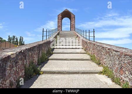 Devil's Bridge over the Llobrega River, Martorell Barcelona Stock Photo ...