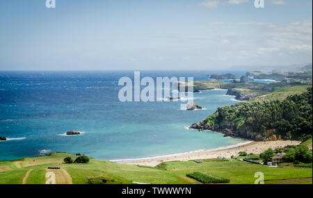 Torimbia beach, Llanes, Asturias, Spain Stock Photo - Alamy