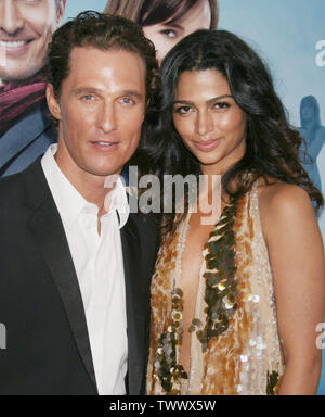 Camila Alves and Matthew McConaughey. 5 April, 2009, Las Vegas, CA ...