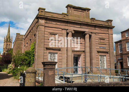 exterior of Montrose museum Angus Scotland March 2009 Stock Photo - Alamy