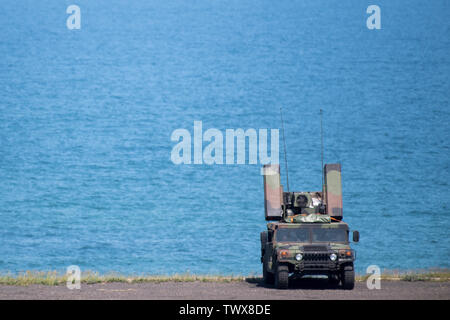 Avenger air defense missile system, USA Stock Photo - Alamy