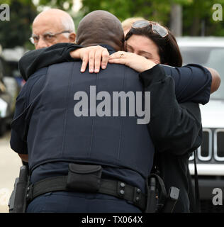 June 23, 2019 - Racine, Wisconsin, USA - Racine police officer John ...