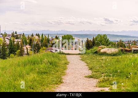 Top of outdoor stairs in urban park in City Stock Photo - Alamy