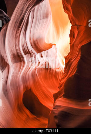 American antelope canyon karst scenery Stock Photo - Alamy