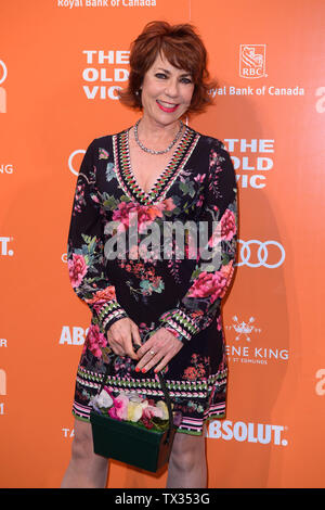 Kathy Lette attending the V and A Summer Party held at the Victoria ...