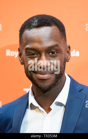 Sule Rimi attending the Old Vic Midsummer Party, at The Brewery in ...