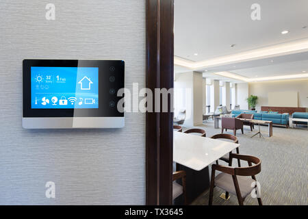 Smartscreen in modern office Stock Photo - Alamy