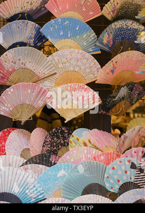 Hand fans on display in the Fan Museum in Greenwich, London England ...