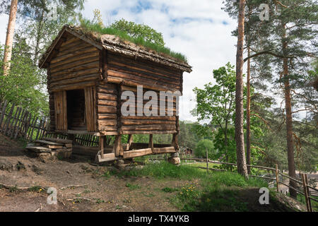 Norway, Oslo, Norsk Folk Museum (aka Norsk Folkemuseum) Interior of ...