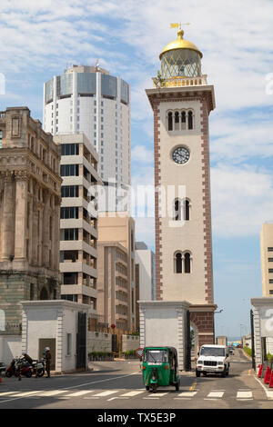 Lighthouse Clock Tower at Colombo, Sri lanka Stock Photo - Alamy