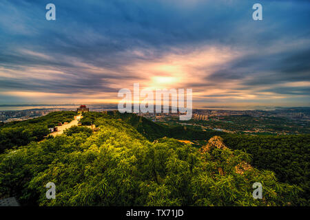 Bird's-eye view of Dalian Stock Photo - Alamy