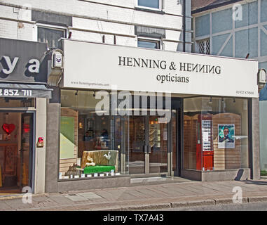 High Street, Weybridge, Surrey, England, United Kingdom Stock Photo ...