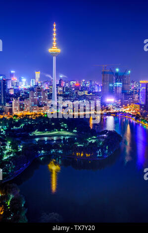 Shenyang color TV tower Stock Photo - Alamy