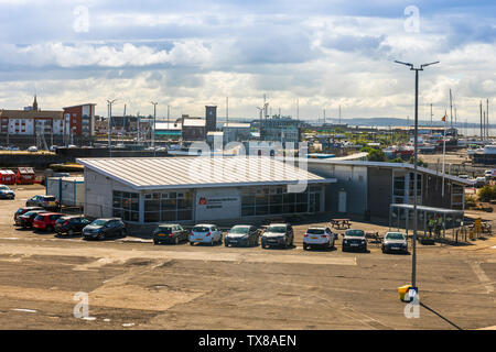 Brodick Ferry Terminal on Isle of Arran Stock Photo - Alamy