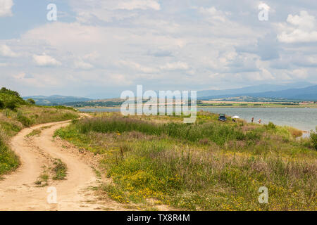 malo krushevo reservoir fishing lake bulgaria Stock Photo - Alamy