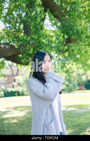 A beautiful woman from Donghai University Stock Photo - Alamy