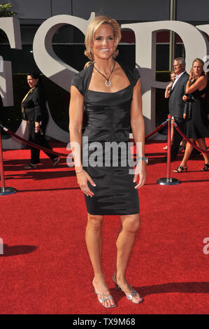 Dara Torres at the 2009 ESPY Awards at the NOKIA Center in Los Angeles ...