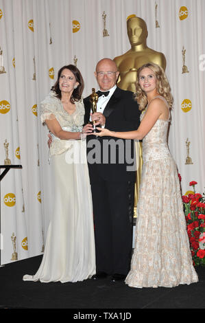 Sally Bell, Kim Ledger and Kate Ledger The 81st Annual Academy Awards ...