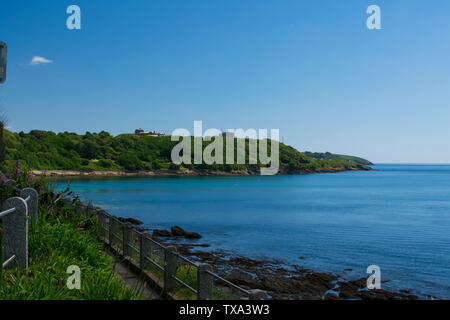 Pendennis Point from Falmouth Stock Photo - Alamy