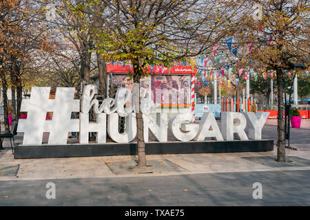 Budapest, NOV 11: Exterior view of the famous Buda Castle on NOV 11 ...