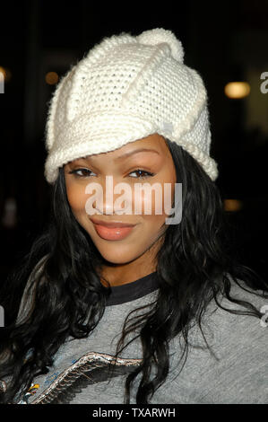 Meagan Good at the premiere of "Walking Tall" in Hollywood, California ...
