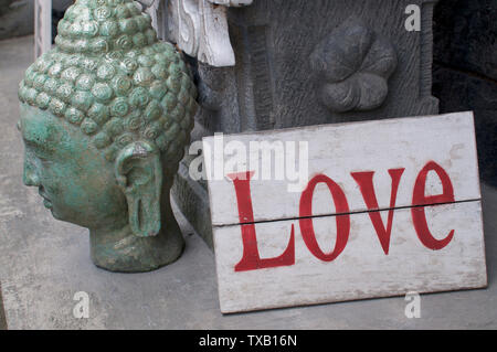 Sign I LOVE BALI in Bali Stock Photo - Alamy