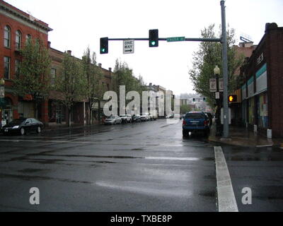 Main Street in downtown Pendleton, Oregon, USA Stock Photo - Alamy