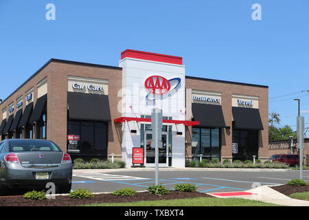 AAA American Automobile Association approved Campground sign Stock ...