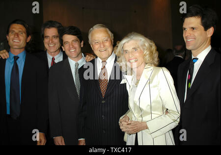 Eunice Kennedy Shriver & Anthony Kennedy Shriver at the Law Day Salute ...