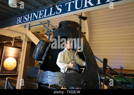 David Bushnell, American Turtle Submarine, 1775 Stock Photo - Alamy