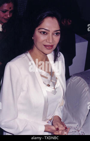 Indian Bollywood film actress Simi Garewal, India, Asia Stock Photo - Alamy