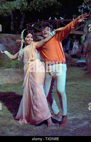 Indian Bollywood actress Mumtaz dancing, India, Asia, 1968, old vintage ...